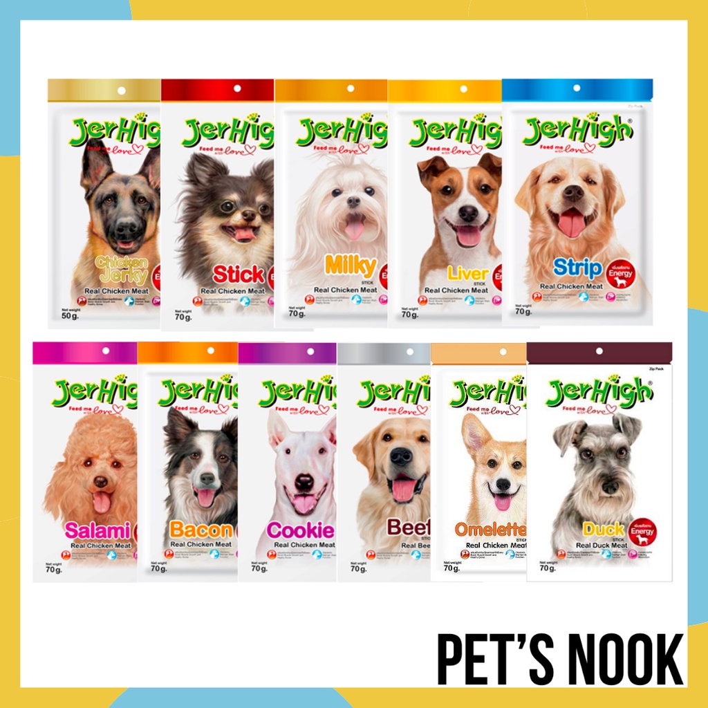 JerHigh Energy Dog Snack Treats (50g-70g) | Shopee Malaysia