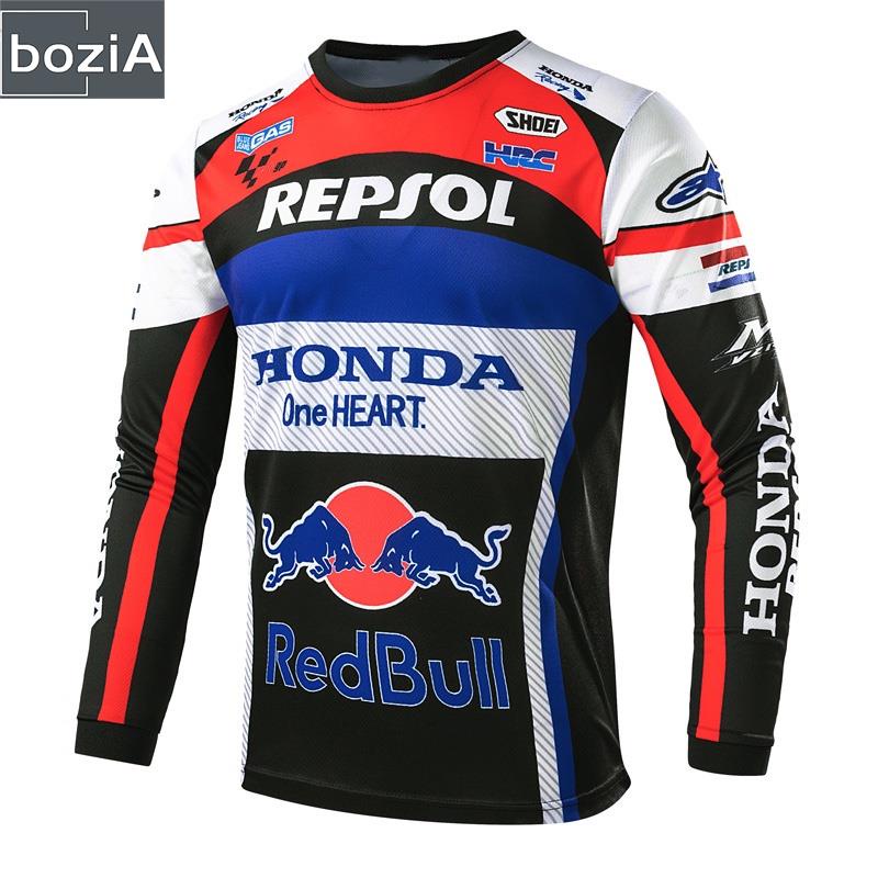 Honda Motorcycle Shirt motor Cycling Jersey riding clothes jerseys for ...