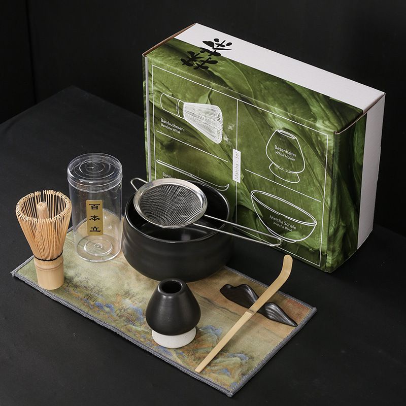 Matcha Tea Set, Matcha Bowl and Whisk set, Matcha Starter Kit, Matcha ...