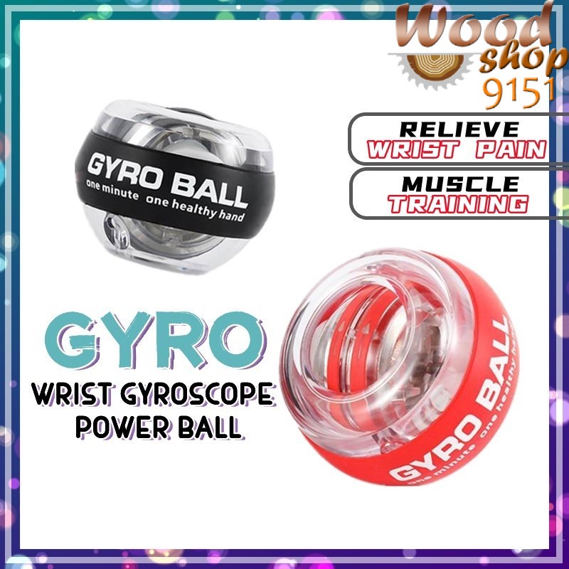 Wrist Gyro Ball Gyroscope Power Hand Ball Gym Training Centrifugal ...
