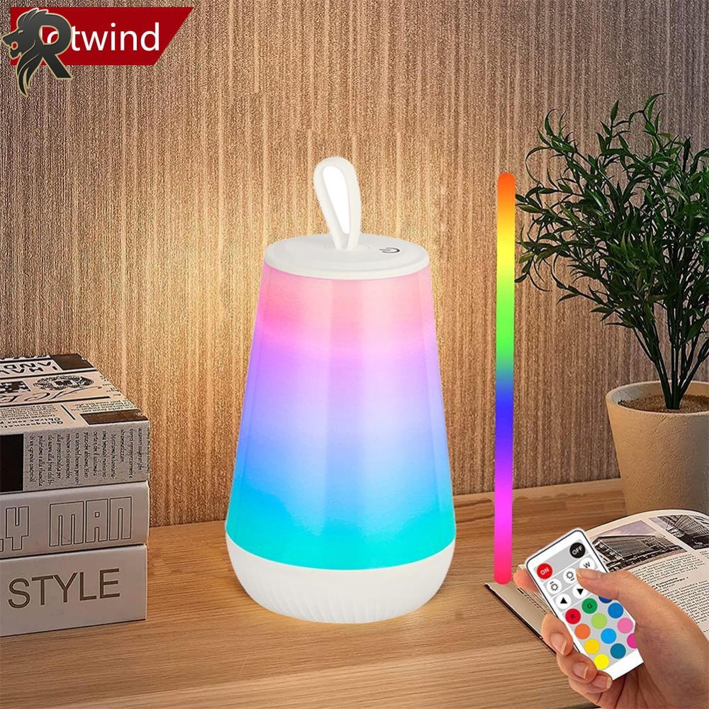RL Creative Atmosphere Night Light Symphony Remote Control Touch Night ...