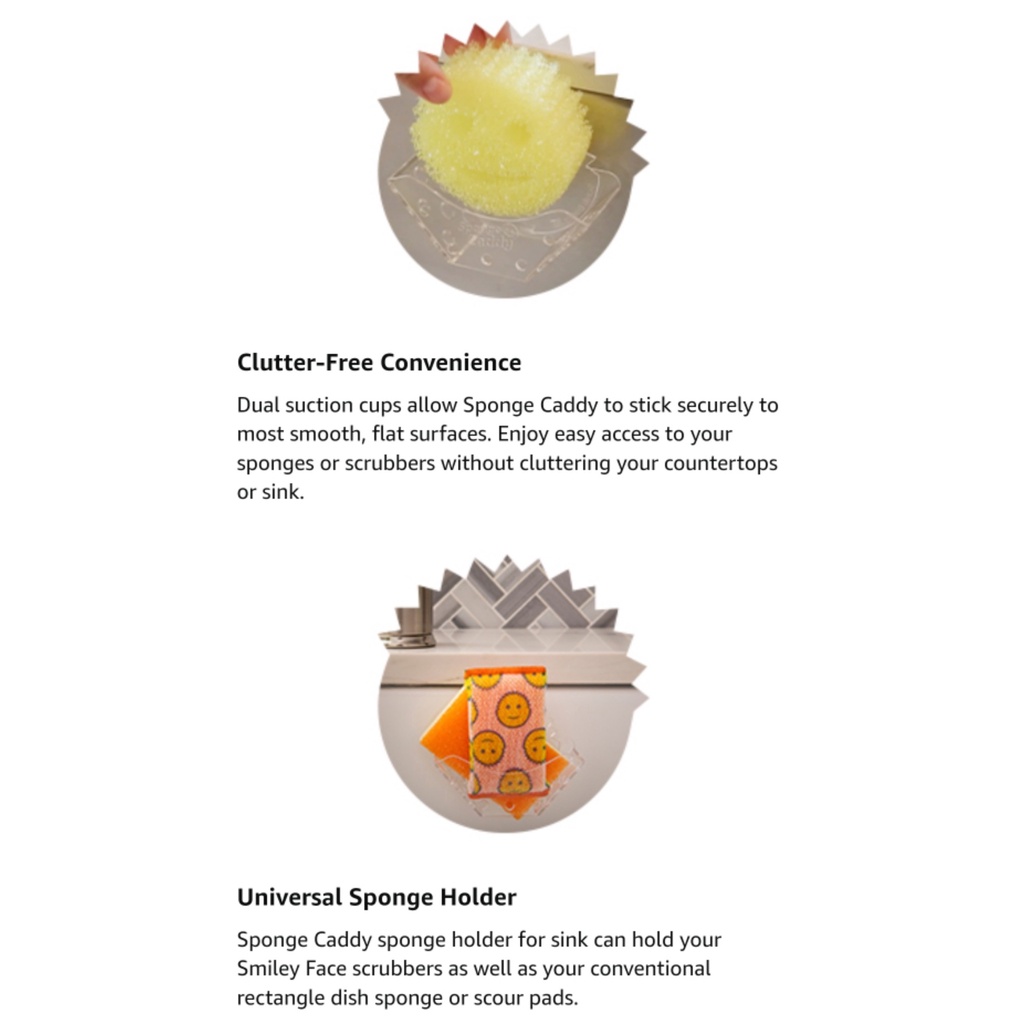 [Scrub Daddy MY] Sponge Caddy Scrub Daddy Sponge Holder Universal ...