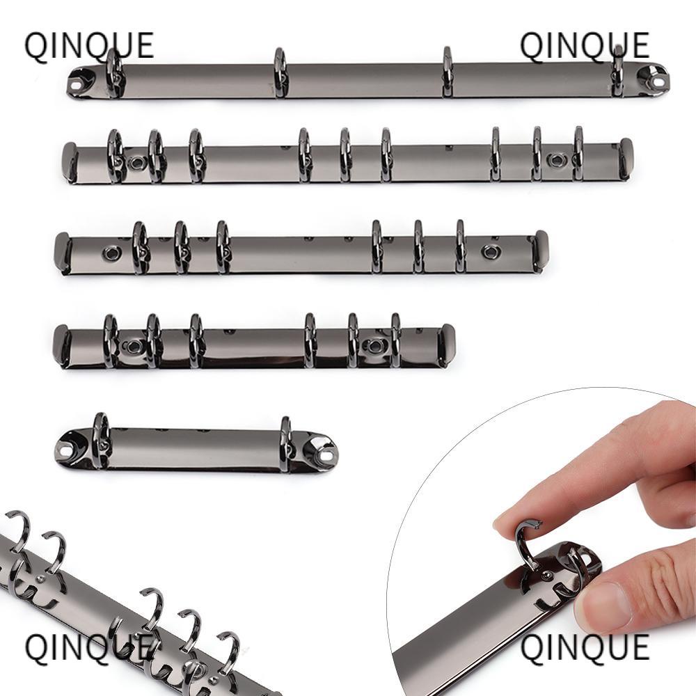 QQIN Binder Clip Colorful Stationery Accessory DIY Refillable Metal ...