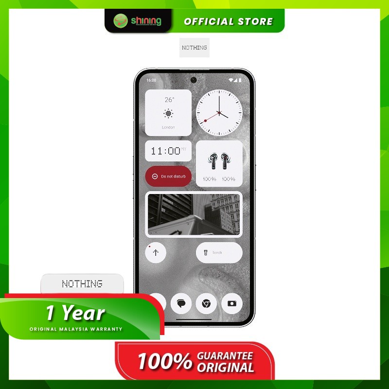Nothing Phone 2 (A065) 12GB RAM 512GB ROM (White) | Shopee Malaysia