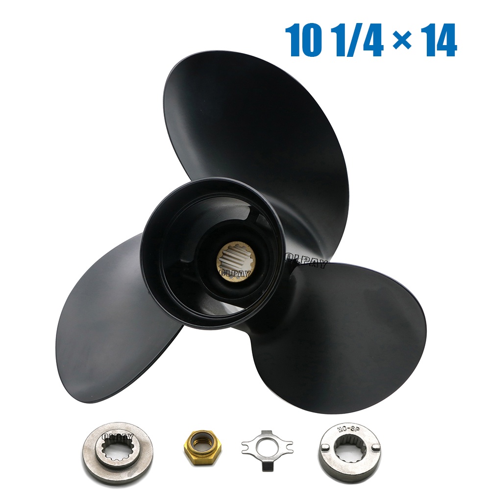 10 1/4x14 Propeller For Mercury Outboard 25HP 30HP 40HP 45HP 48HP 50HP ...