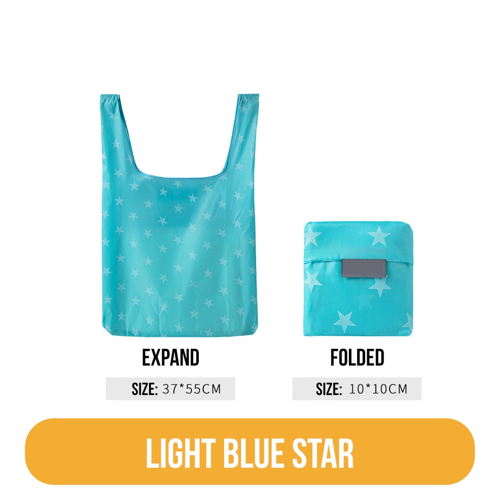 Realeos Folding Shopping Bag Eco Bag Simple Save Earth Travel Tote ...