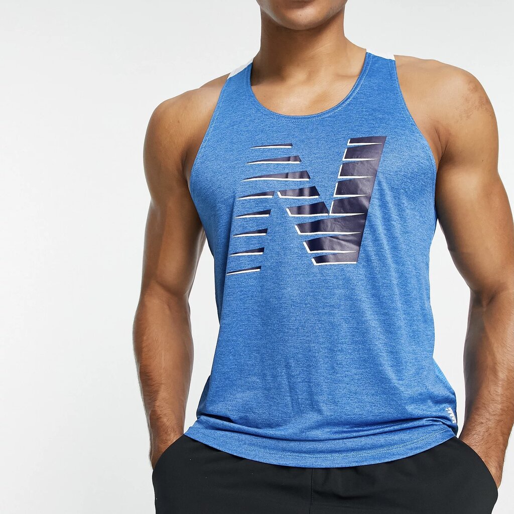 New Balance Fast Fight Running Singlet (L) | Shopee Malaysia