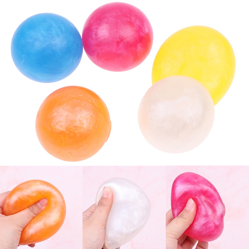Soft Maltose Stress Relief Balls Toy Stretch Elastic Ball Antistress ...