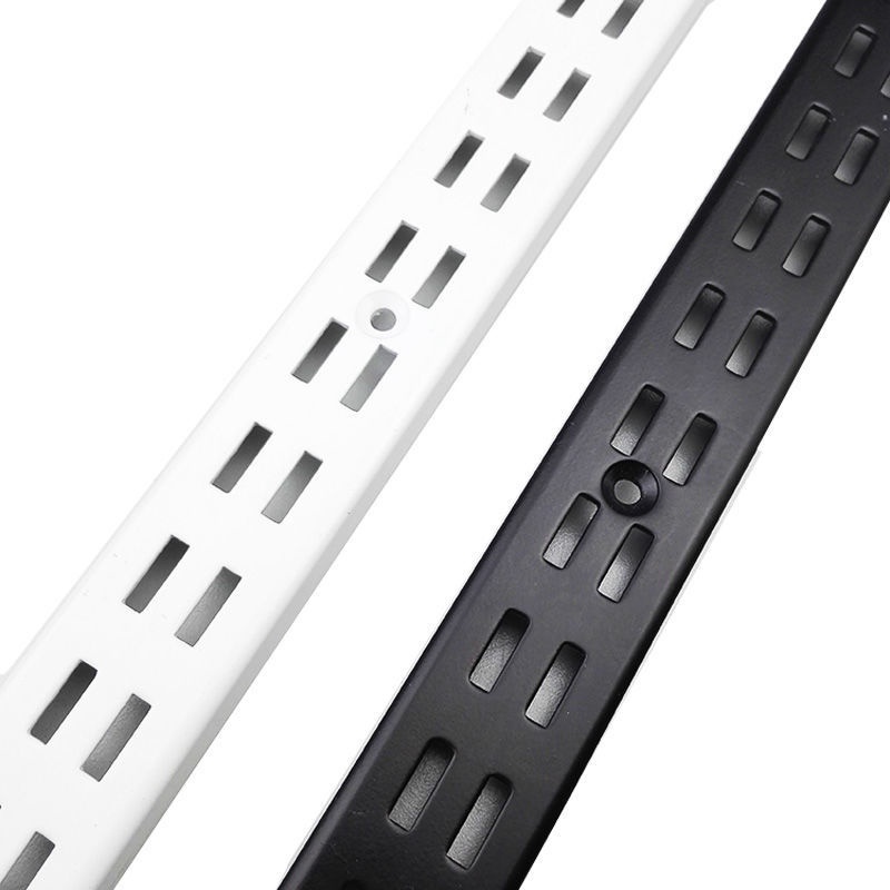 AA Column Bracket Strip Shelf Support Black White Widened Wall ...