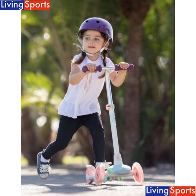 Scooter Kids Wheel Light Up Scooter Oxelo B1 500 Adjustable Kids Scooter with Light-Up Wheels ...