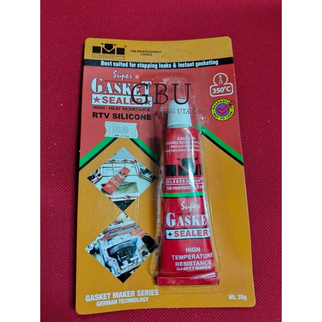 MINIMAL MERAH SUPER GASKET SEALER GLUE RED RED KLEBERMAN KLEBERMANN 35 ...