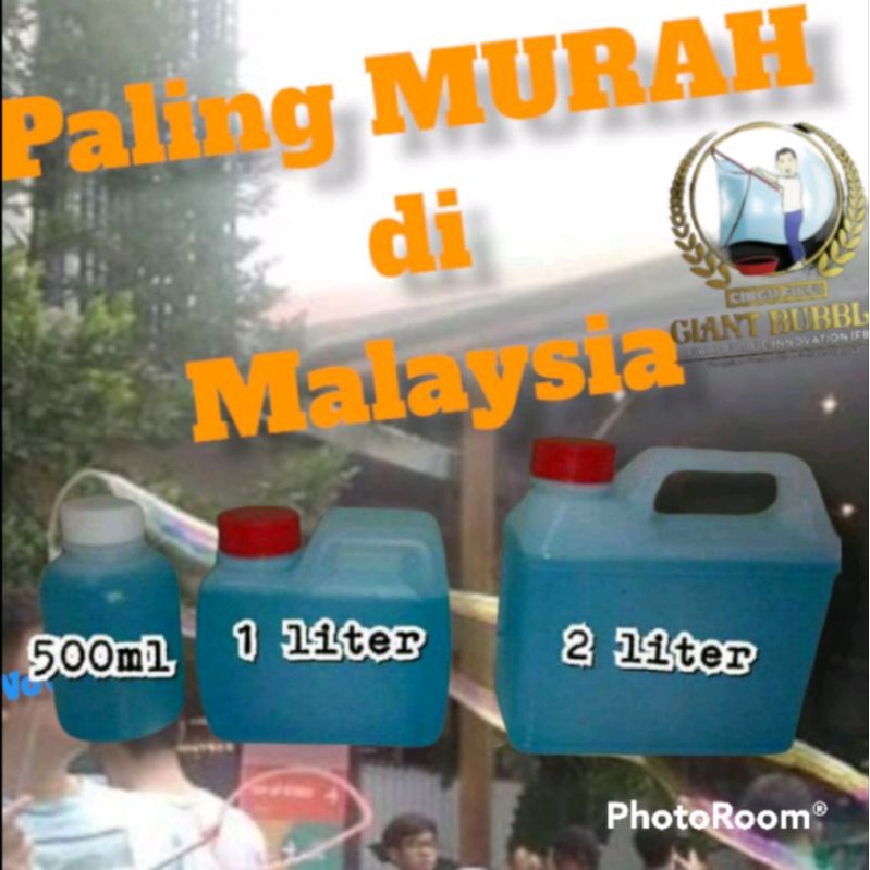 Pati Sabun Giant Bubble ALL TYPE (2 liter, 1 Liter, 500ml, 200ml) Sabun ...