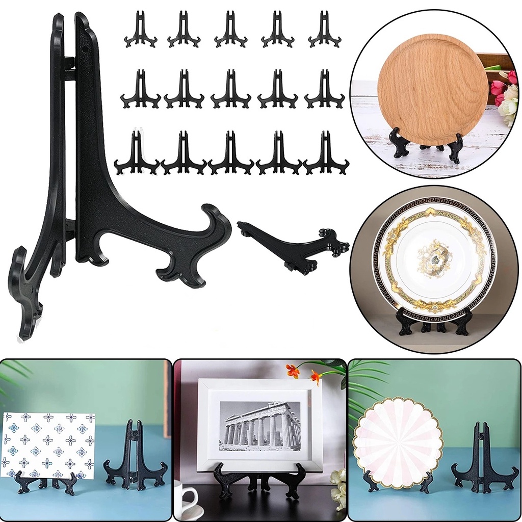 Plate Display Stand/Portable Picture Frame Dish Rack Easel/Dish Rack ...