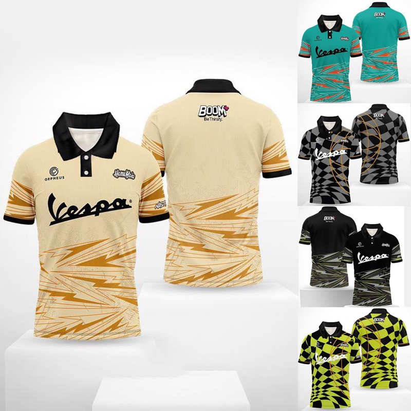HOMEBOIS-VESPA 2023 JERSI VIRAL Jersey Baju Raya Full Sublimation ...