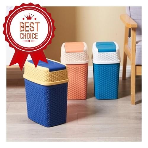 [LOCAL READY STOCKS] Study Table Office Dustbin Bedroom Trash Bin Lid ...