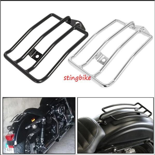 motorcyle rear luggage rack for bobber chopper easy rider pnp for ...
