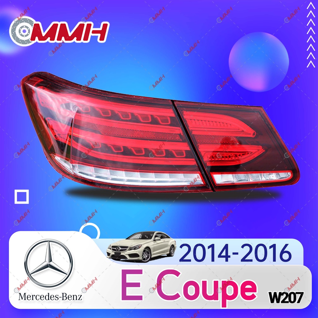 Mercedes Benz E W207 Coupe Tail lamp 2014-2016 Taillamp Rear Lamp Tail ...