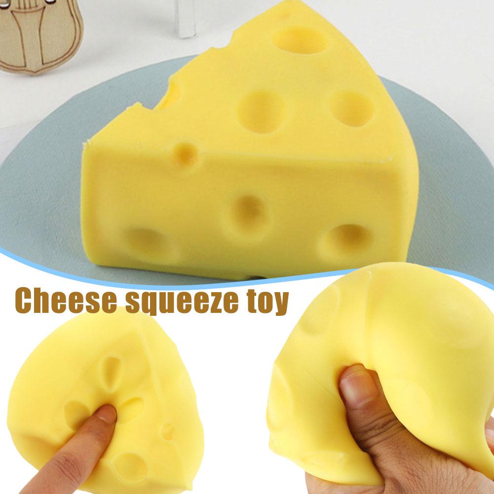 Cheese Squeezing Toys Creative Decompression Toy Vent Ball Artifact ...