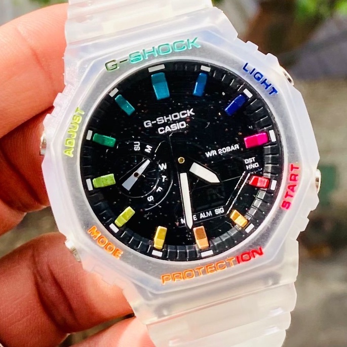 G style shock TMJ grey GA2100 Jam Tangan TMJ Kelabu TMJ Grey color ...