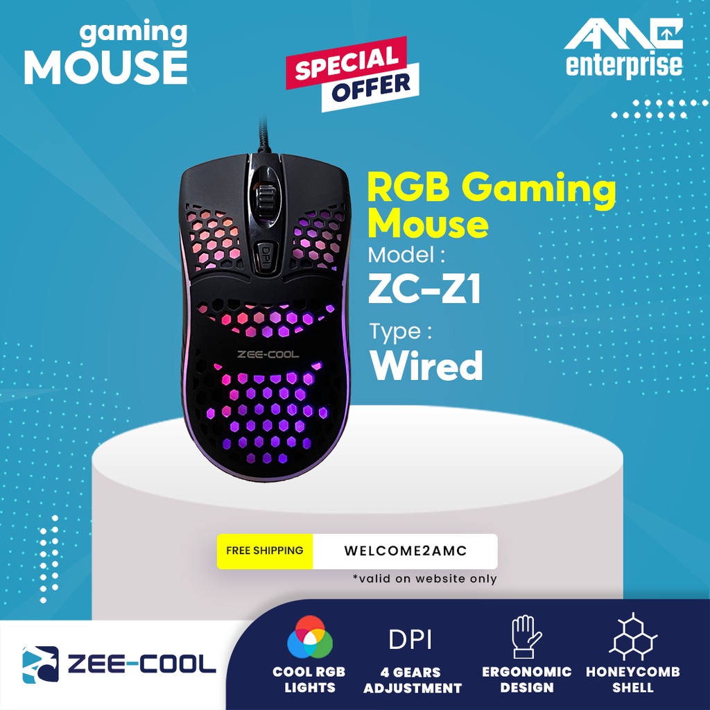 Zee-Cool RGB Gaming Mouse ZC-Z1 | Shopee Malaysia