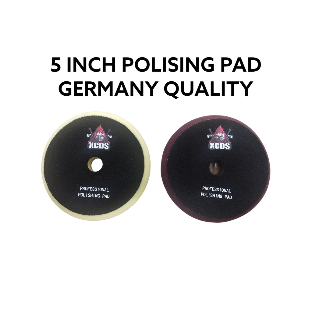 5 Inch Imported Sponge Polishing Pad Car Waxing Polishing Pad | Shopee ...