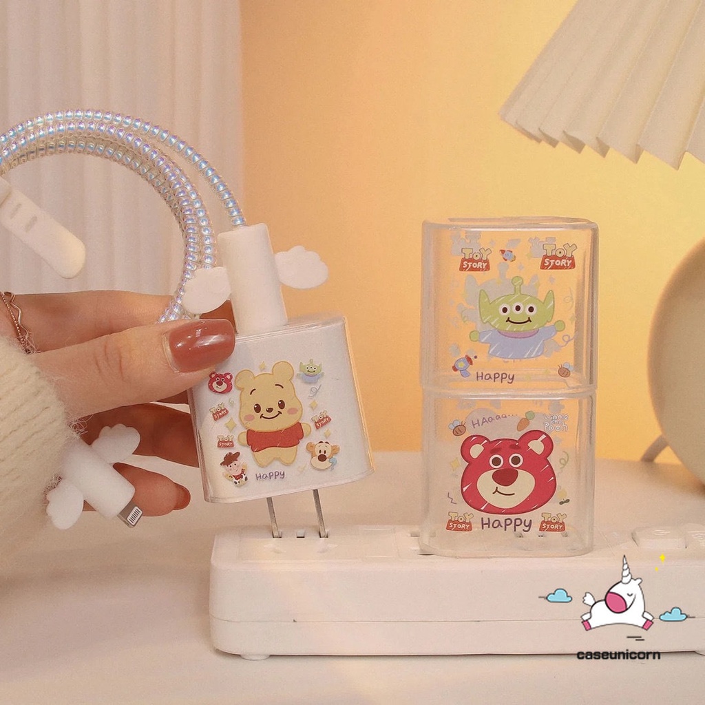 Casing Charger Protector Set Compatible for Apple 18/20W Adapter ...