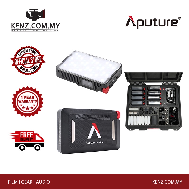 Aputure MC / MC Pro RGBWW LED Light Panel | Shopee Malaysia