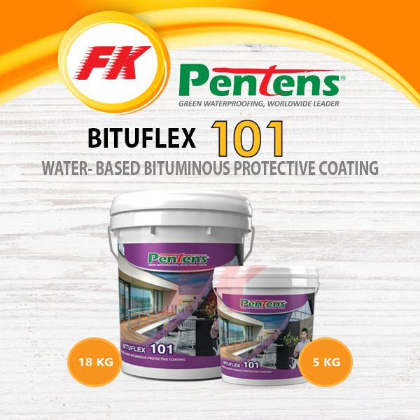 PENTENS BITUFLEX 101 WATER- BASED BITUMINOUS PROTECTIVE COATING ...