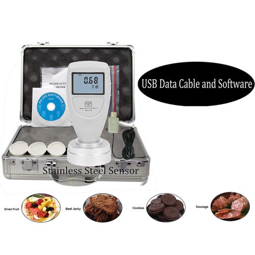 Food Water Activity Meter Tester With USB Data Cable and Software AW ...