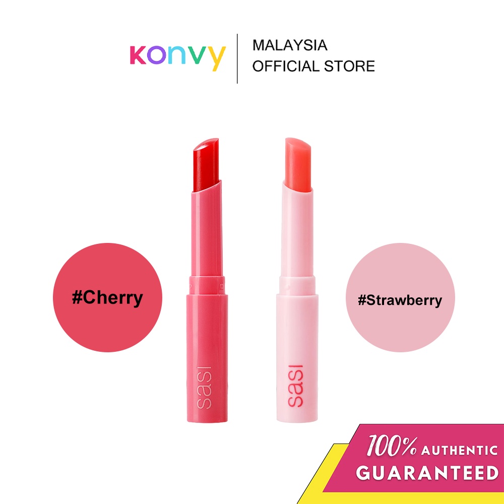 SASI Fruity POP Lip Balm 1.5g - 3 Color to Choose (#Cherry / # ...