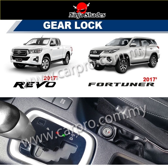 Sustec Toyota Hilux Revo Fortuner 2016 - 2023 Automatic Gear Lever Lock ...