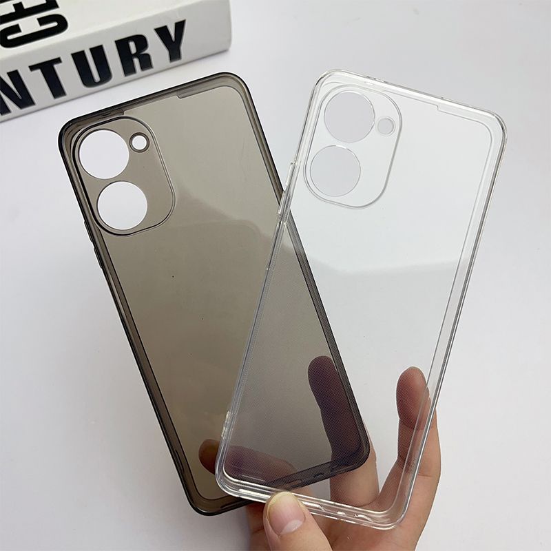 Ultra Thin Silicone Soft Clear Case For Realme 10 Pro Plus 5G Straight ...