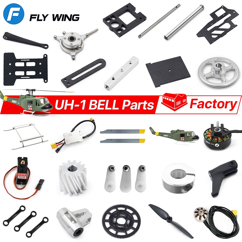Fly Wing Bell-206 RC Parts UH-1 BELL RC Helicopter Parts Original ...