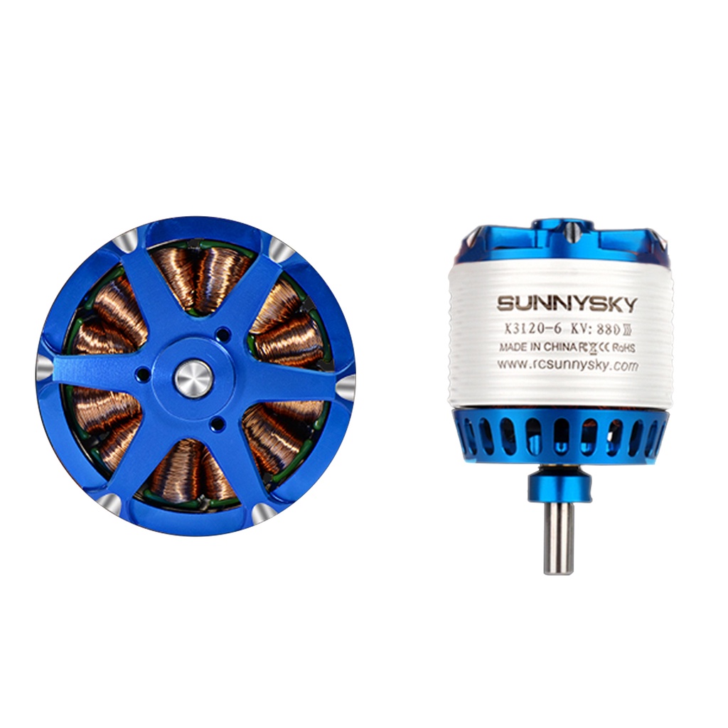 SUNNYSKY X3120-III 3120 760KV 880KV 1025KV Outrunner Brushless Motor ...