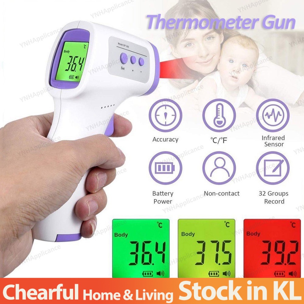CHEERFUL DIGITAL TEMPERATURE THERMOMETER SCANNER CEK SUHU BADAN ...