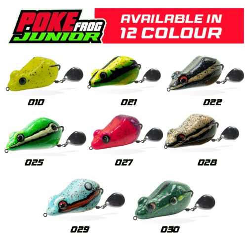 DRAVE Poke Frog Junior 35MM 5G Rubber Soft Lure Snakehead Soft Frog ...