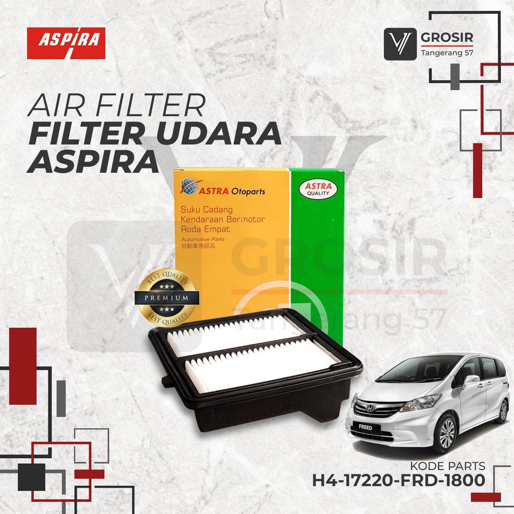 Aspira FREED AIR FILTER H4-17220-FRD AIR FILTER | Shopee Malaysia