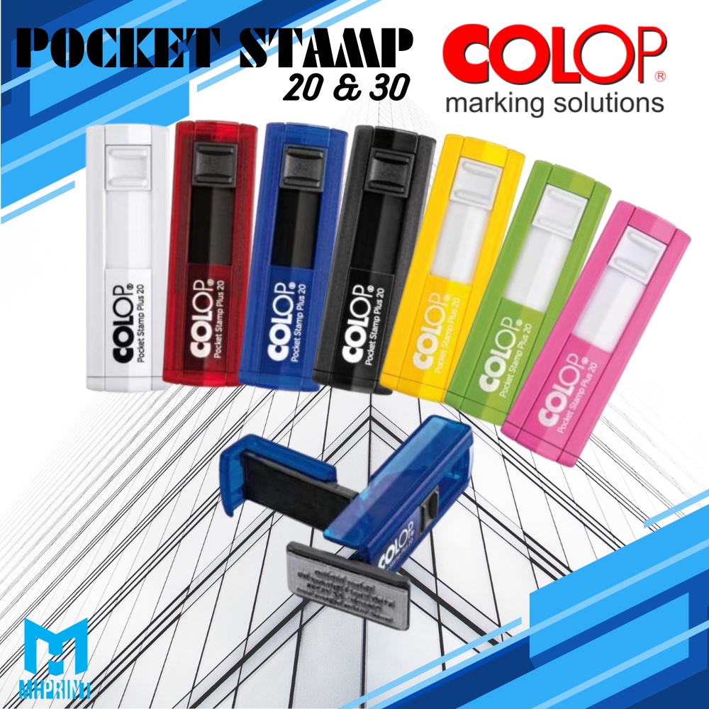 EXPRESS * Rubber Stamp * COLOP Self Inking Pocket Rubber Stamp Plus 20 ...
