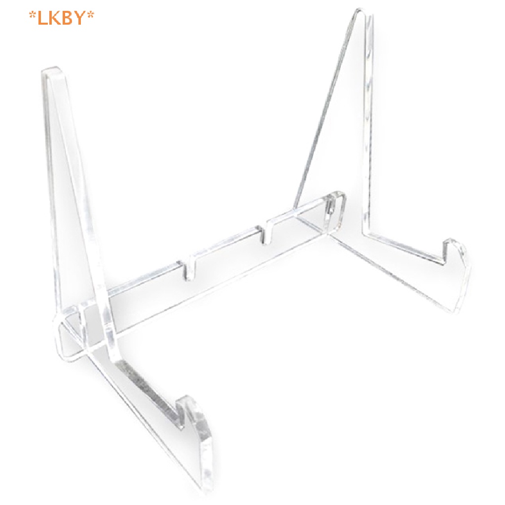 Luckybabys> Acrylic Book Stand Clear Book Easel With Display Stand ...