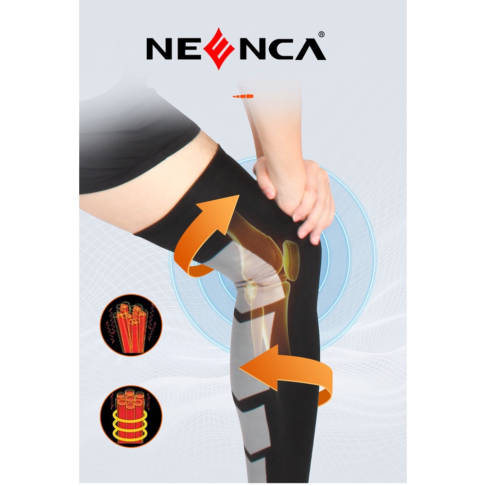 NEENCA Compression Long Full Leg Knee Brace, Compression Knee Sleeves ...