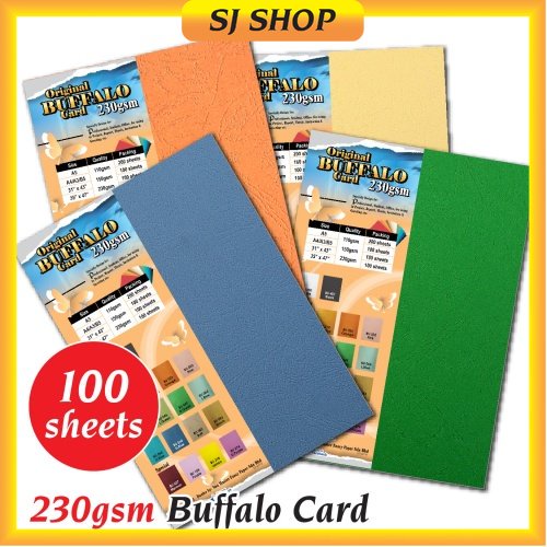 A4 230gsm Buffalo Card | Lucky Star A4 Buffalo Card / Fancy Card Colour ...