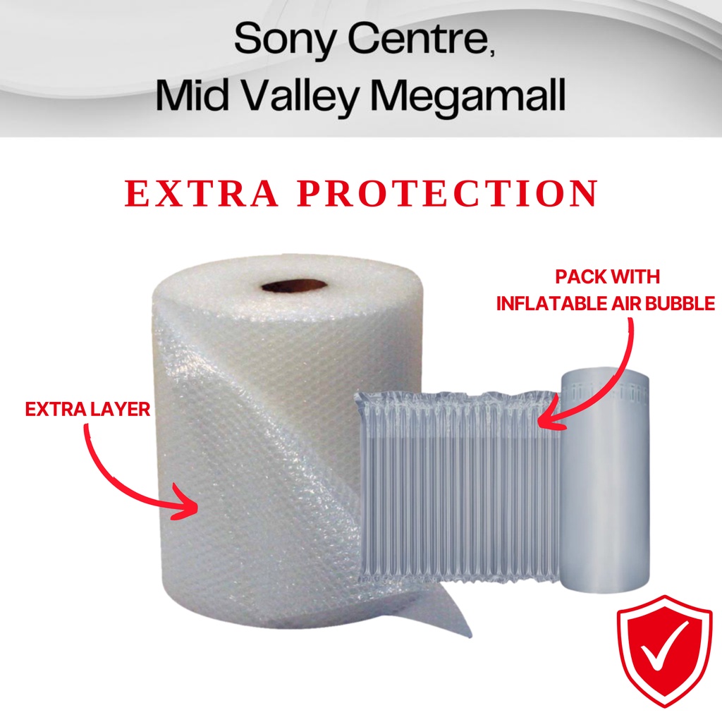 [Add-On] Extra Protection Packaging Extra Layer Bubble Wrap / Pack With ...