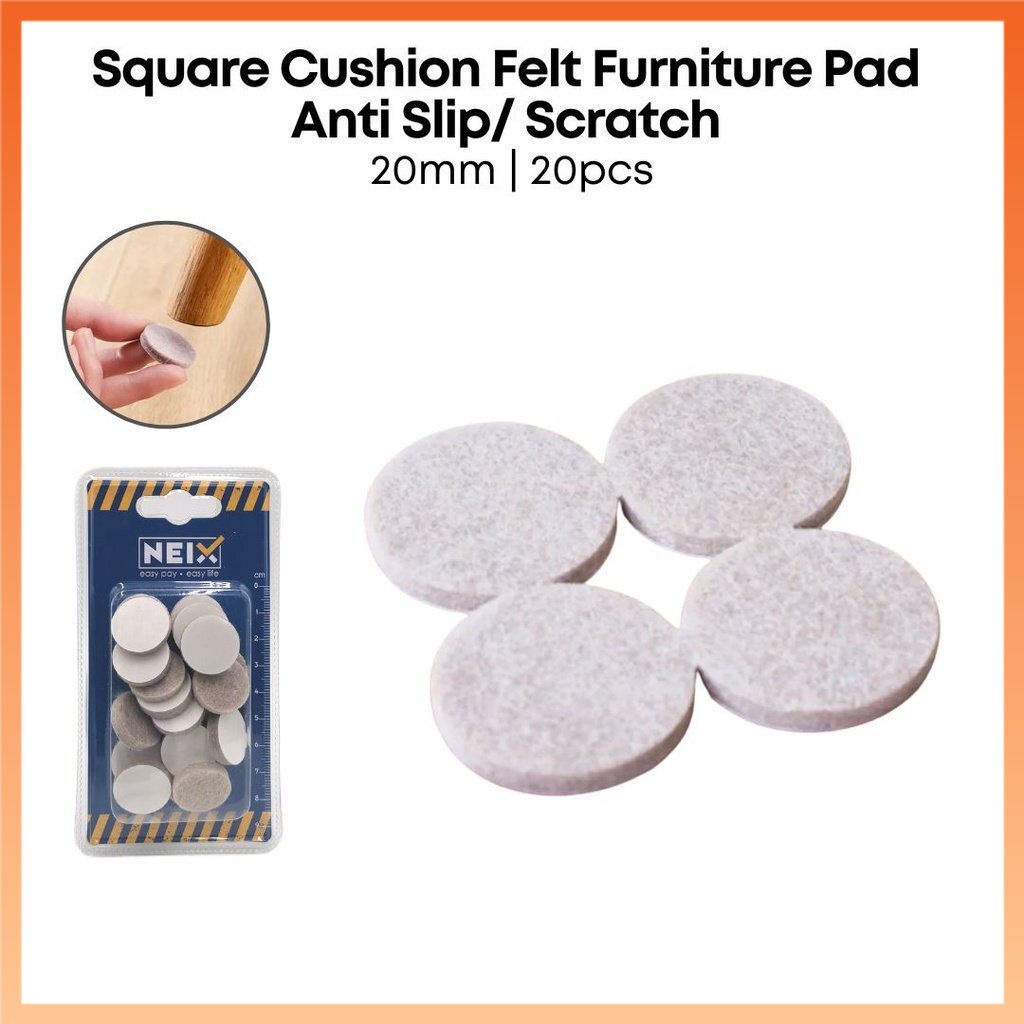 [READY STOCK] Self Adhesive Anti-Slip Pads Table leg Covers Floor ...