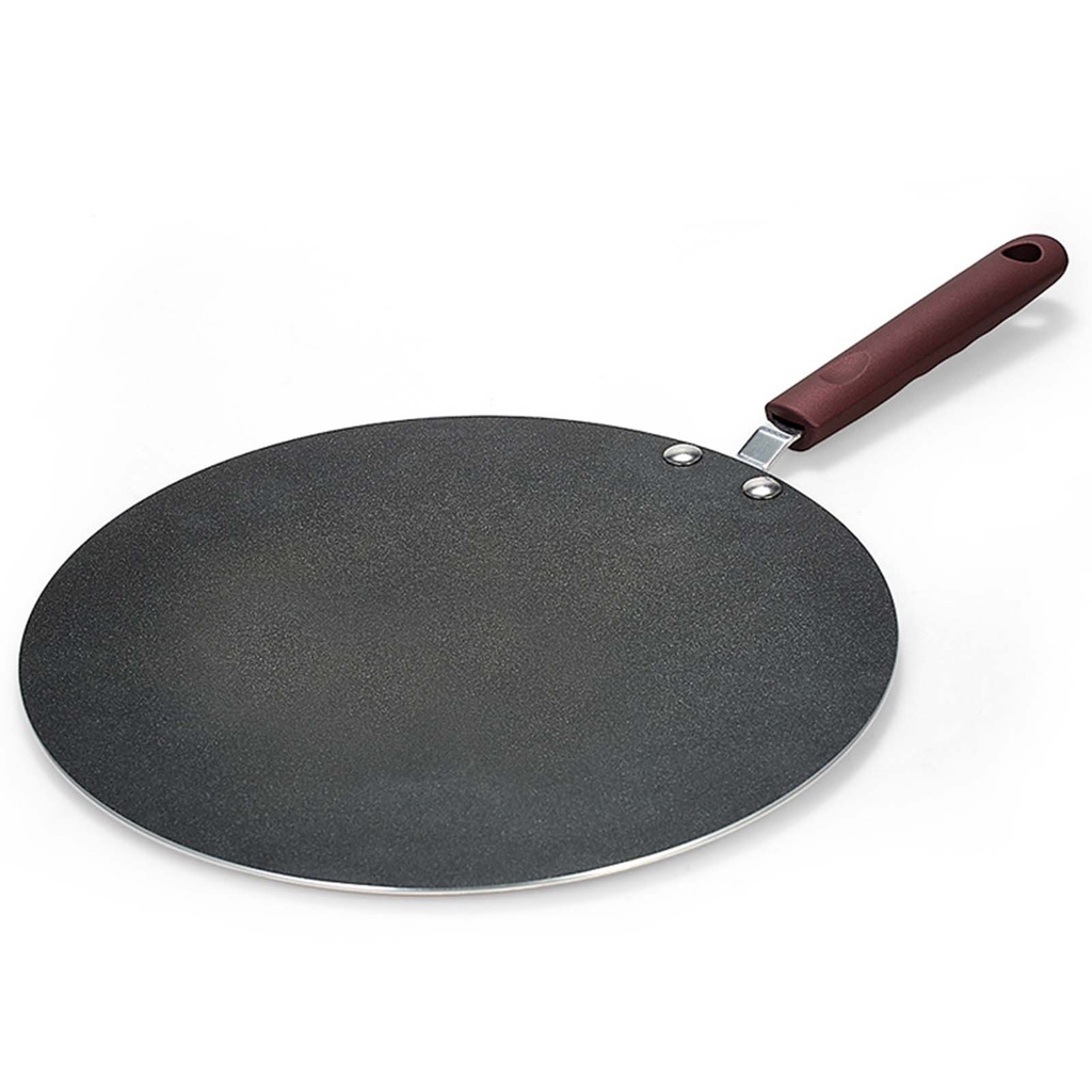 Sun6 Pancake Pan Crepe Maker Flat Pan Griddle Pan with Spreader ...