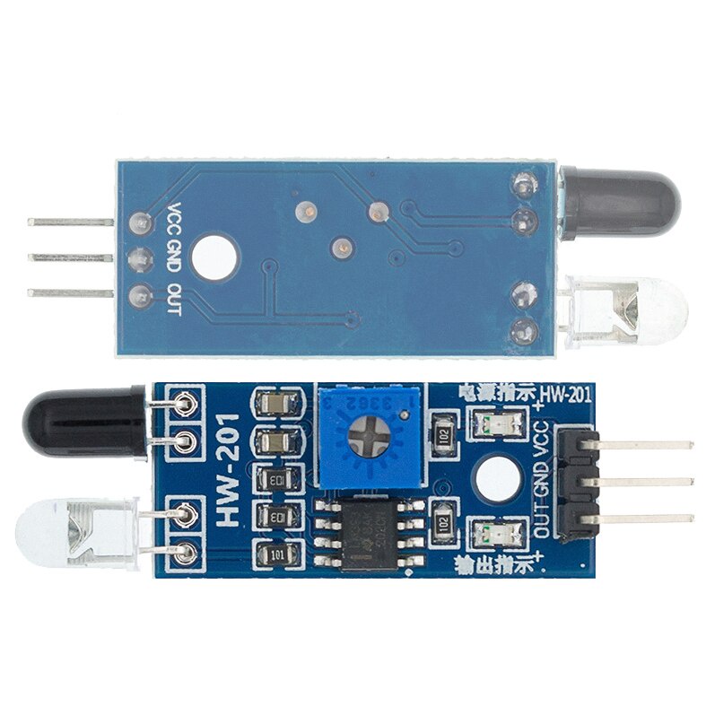 IR Infrared Obstacle Avoidance Sensor Module for Arduino Smart Car ...