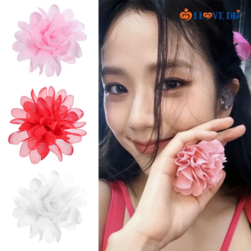 Blackpink Jisoo's Flower Rings/ Stage Performance Opening Camellia Ring ...