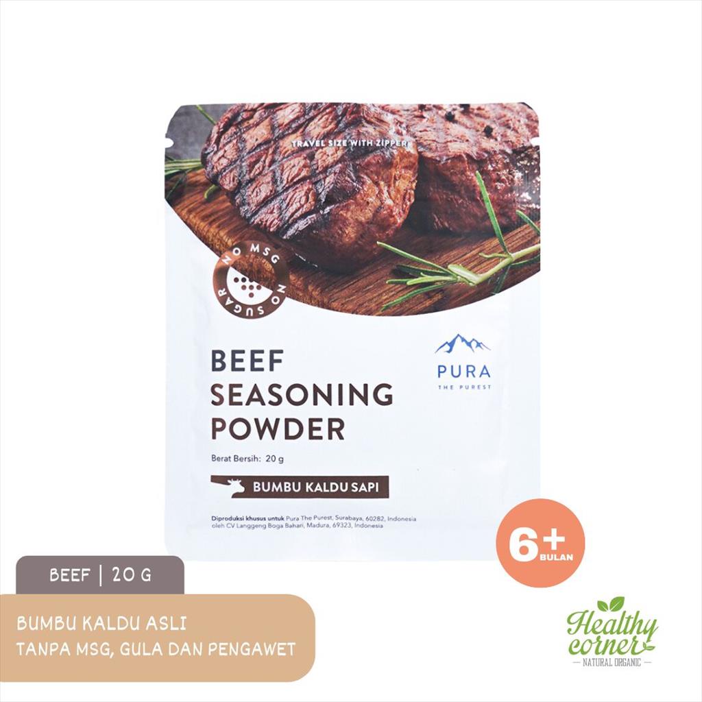 Pura Seasoning Original Beef Broth Non MSG Broth 20g | Shopee Malaysia