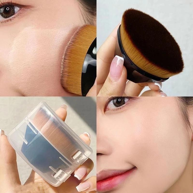 Six Corners Makeup Brush Kabuki Flawless Foundation Brush For Liquid ...