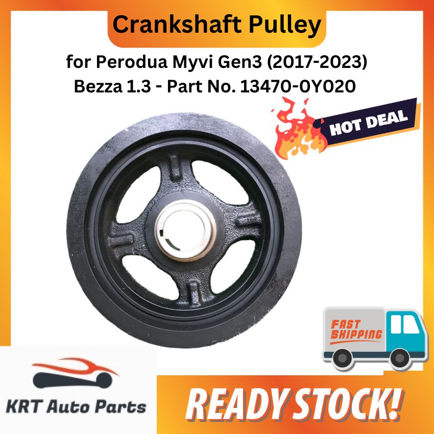 Crankshaft pulley for Perodua Myvi G3 Bezza 1.3 - Part No. 13470-0Y020 ...