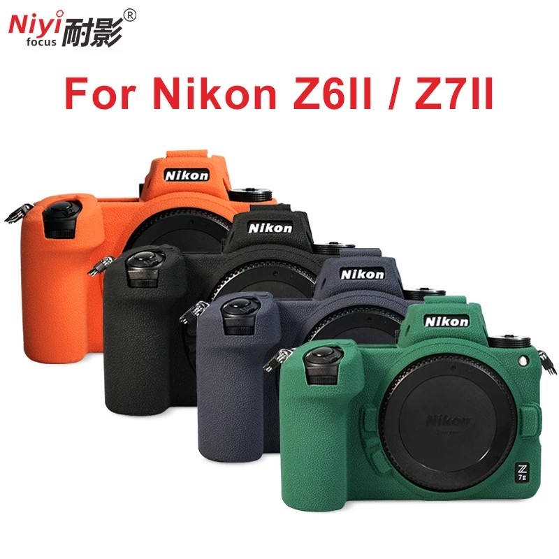 Soft Camera Bag Silicone Case Protective Cover For Nikon Z50 Z6 Z7 Z6II ...
